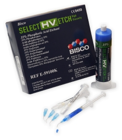 Select HV® Etch Kit (E-59100K) 35 % etsgel i jumbospruta med 30 ...